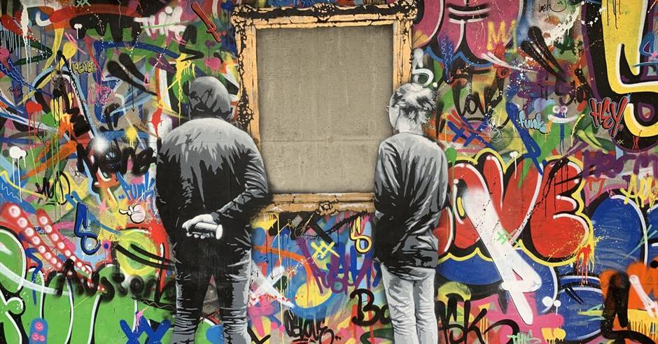 Munch street art - Løten - Visit Mjøsa