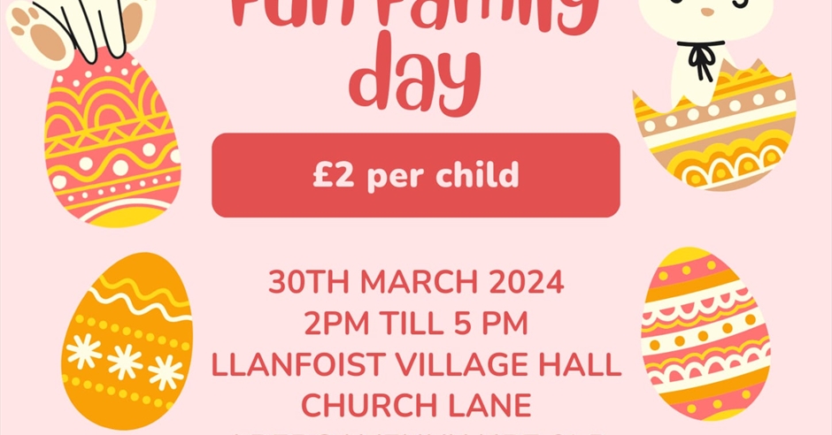 Easter Fun Family Day - Children's Activity Event in Llanfoist ...