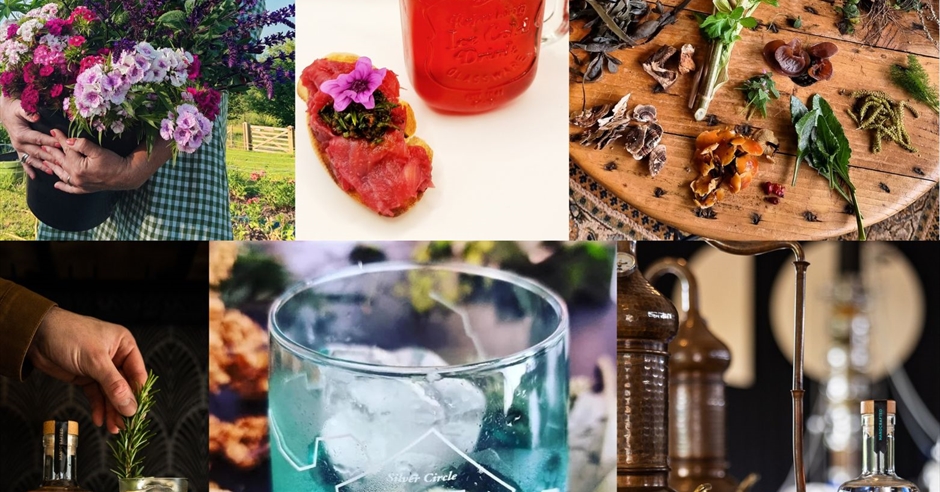 An Afternoon of Foraging, Cocktails, Canapes and Gin-Making! - Foraging ...