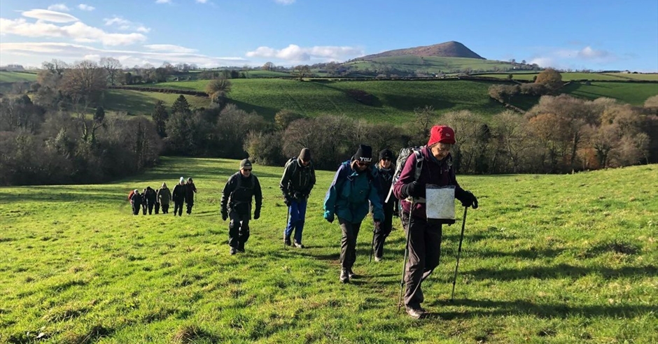 Monmouthshire Guided Walk - Abergavenny, Llantilio Pertholey and ...