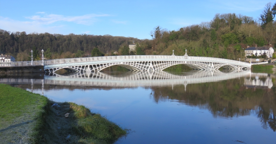 Chepstow Bridge - Old Wye Bridge - Historic Site in Chepstow, Chepstow ...