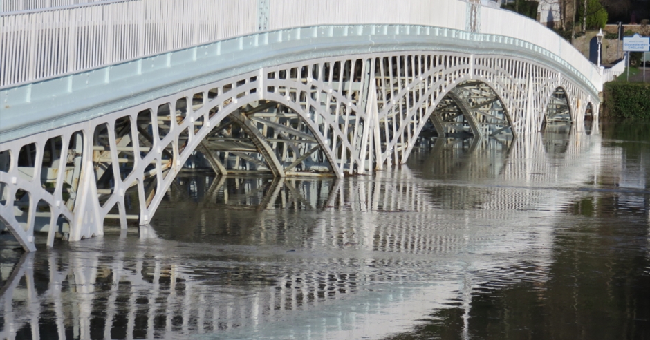Chepstow Bridge - Old Wye Bridge - Historic Site in Chepstow, Chepstow ...