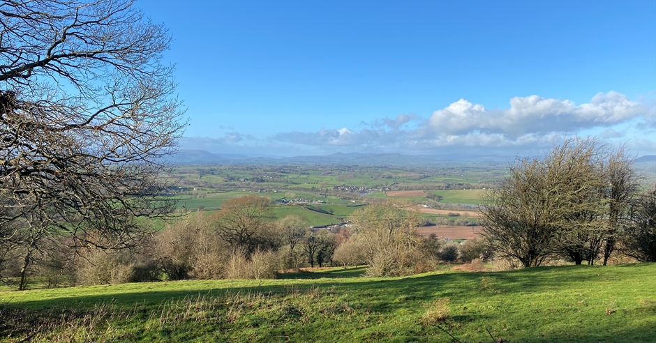 Monmouthshire Guided Walk - Over the hill to Cwmcarvan - Guided Walk in ...