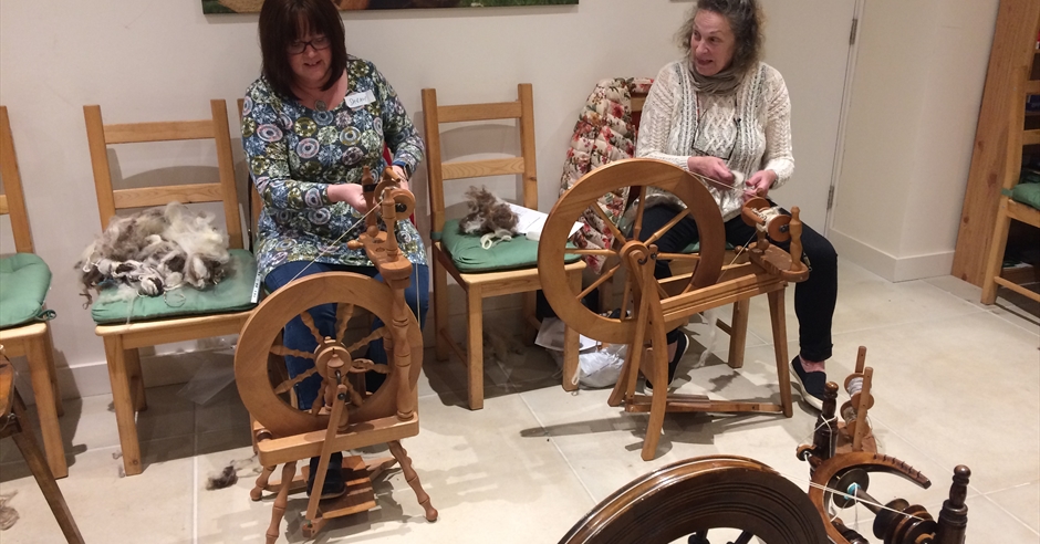 Learn to Spin Sheep Wool - Arts & Crafts Event in Nr. Monmouth ...
