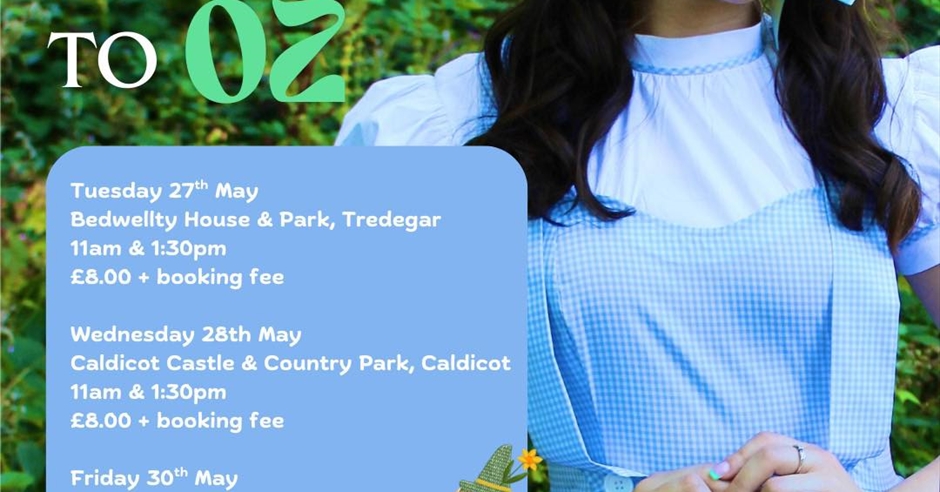 Louby Lou's Storytelling : The Journey to Oz at Caldicot Castle ...