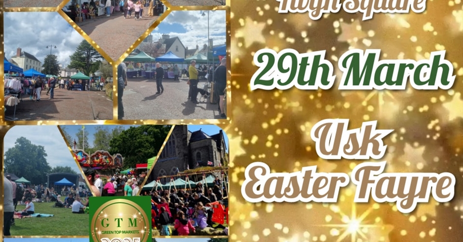 Usk Easter Fayre - Market in Usk, Usk - Visit Monmouthshire