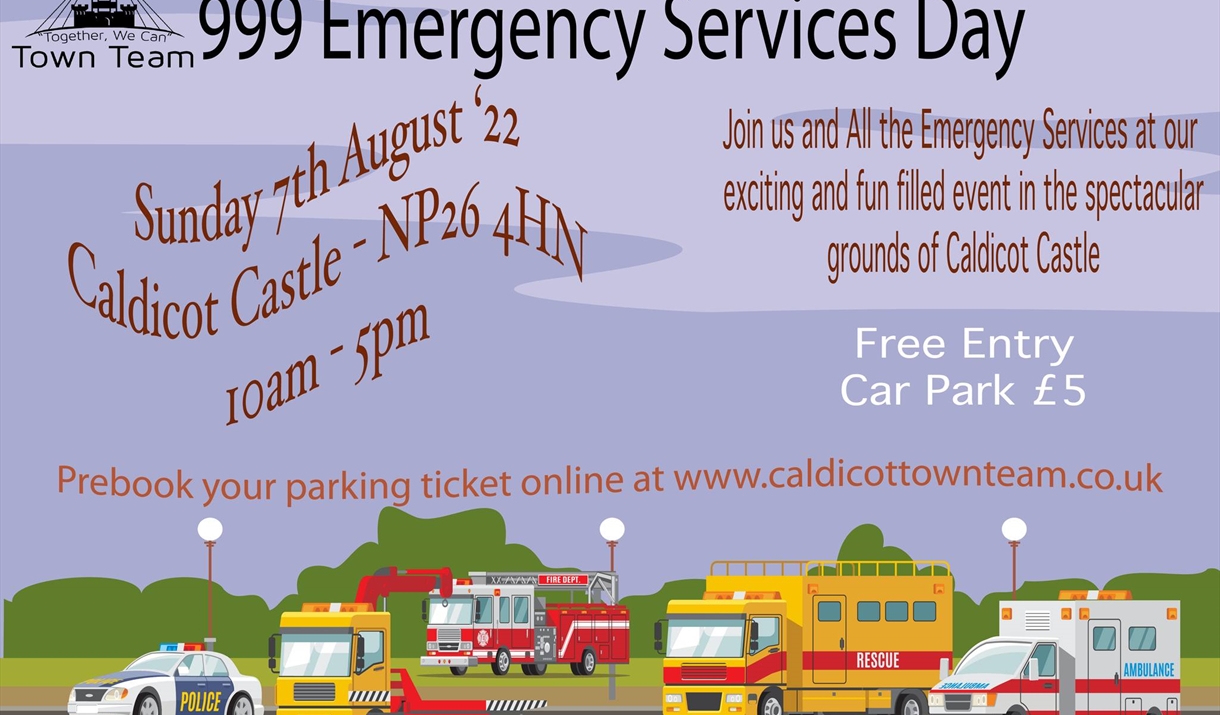 999 Emergency Services Day - Gala in Caldicot, Caldicot - Visit ...