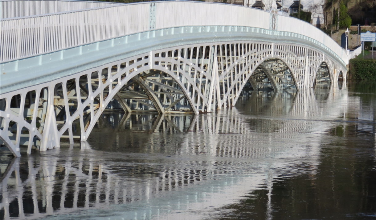 Chepstow Bridge - Old Wye Bridge - Historic Site in Chepstow, Chepstow ...