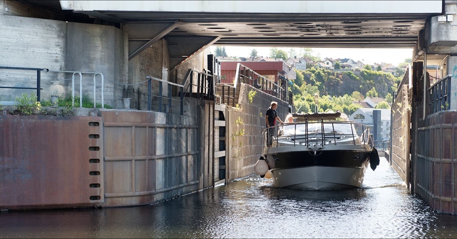 From the coast of Telemark to Skien - Telemarkskanalen