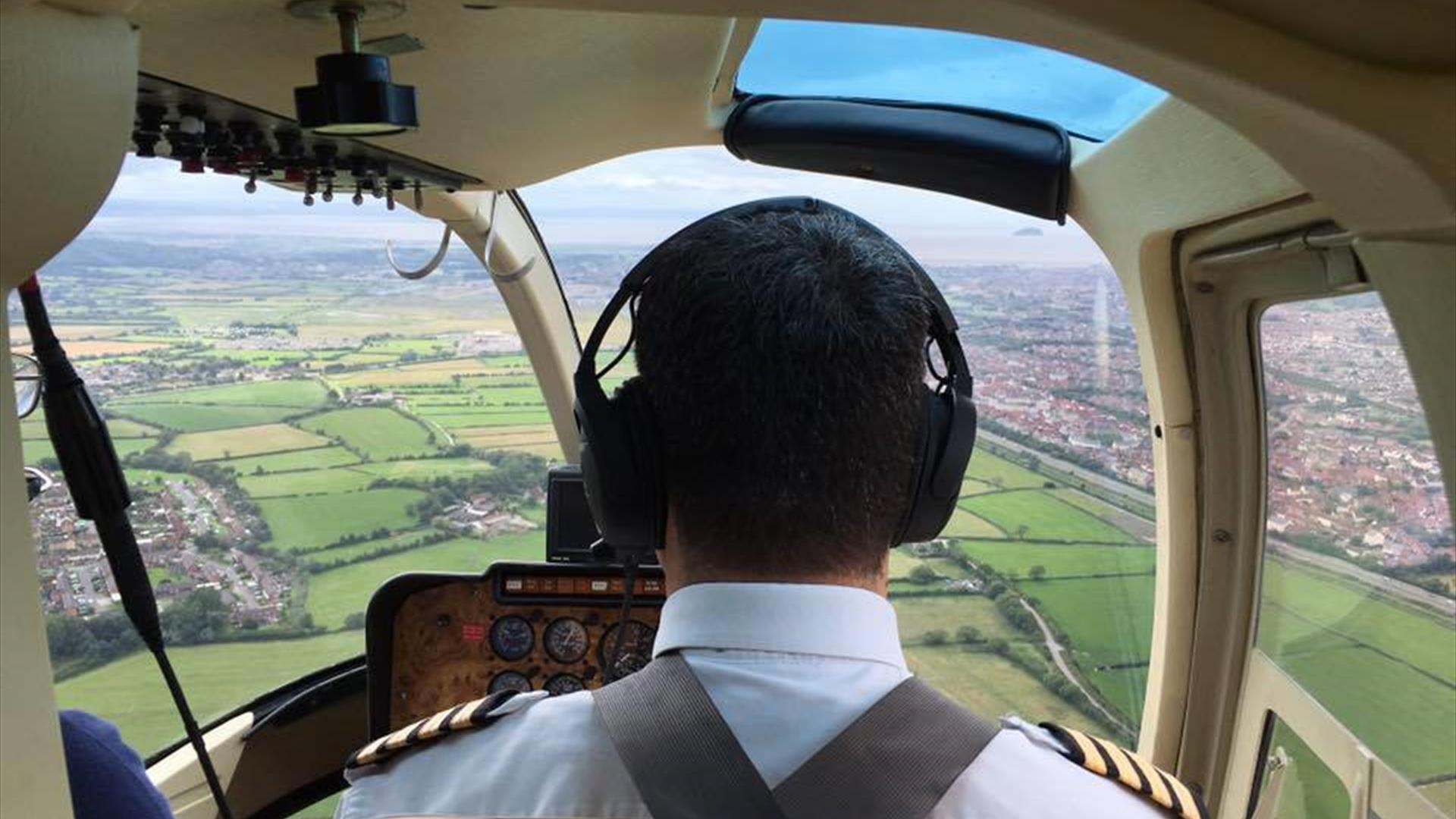 Bucket List Experiences | Take a helicopter ride in Weston-super-Mare