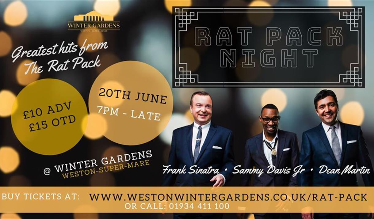 Rat Pack Night - Visit Weston-super-Mare