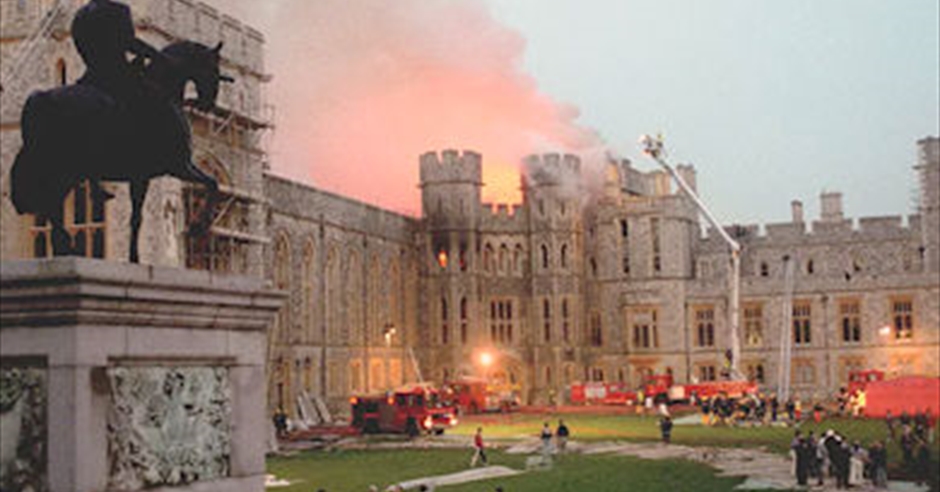 The Windsor Castle fire of 20 November 1992 - Visit Windsor