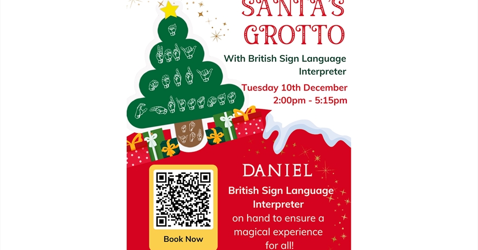 British Sign Language Interpreter - Santa's Grotto Experience at Daniel ...