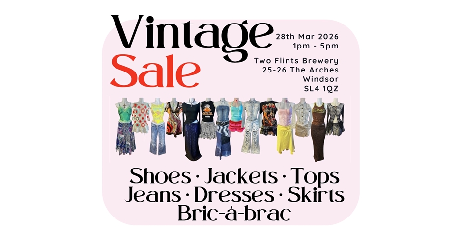 Vintage Pop-Up Shop - Visit Windsor